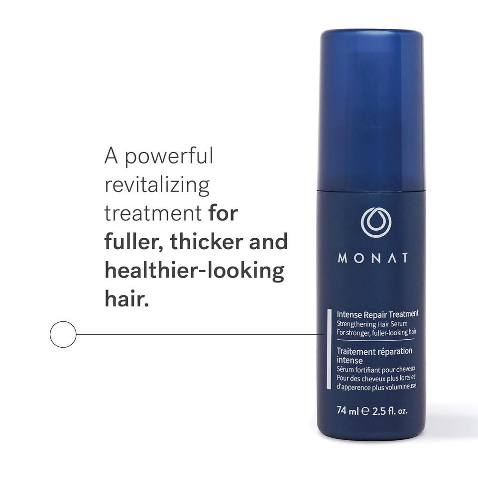 Monat Intense Repair Treatment Strengthening Hair Serum, for Thinning ...