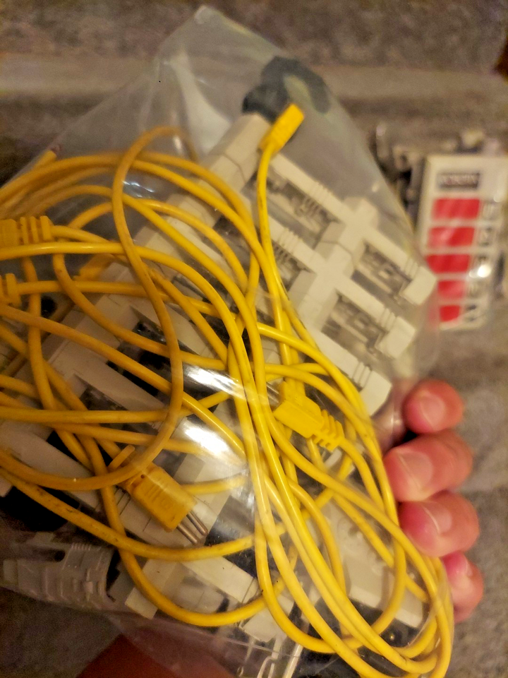 ROBOTIX vintage 1984 toy parts lot manual 80's cult Milton Bradley part ...