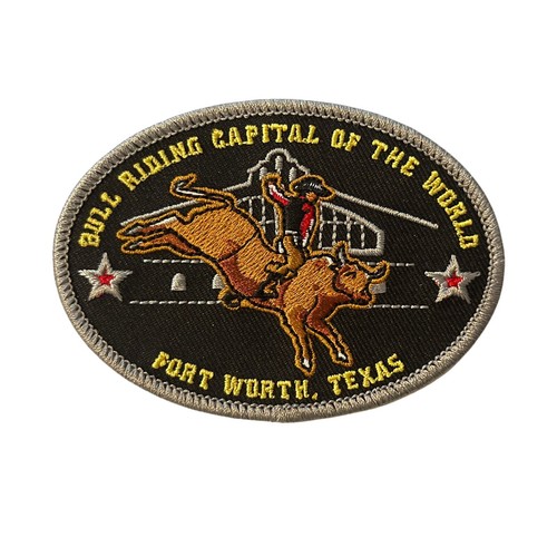 BULL RIDING VEST RODEO PATCH - Embroidered and Self Stick | Western ...