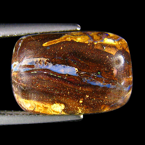 7.85Ct UNIQUE RAREST GEM ! CRYSTAL CORES MATRIX DESIGN AUSTRALIAN ...