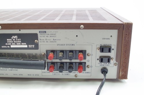 JVC R-S77 AM FM Digital Synthesizer SUPER-A Stereo Receiver Minor ...