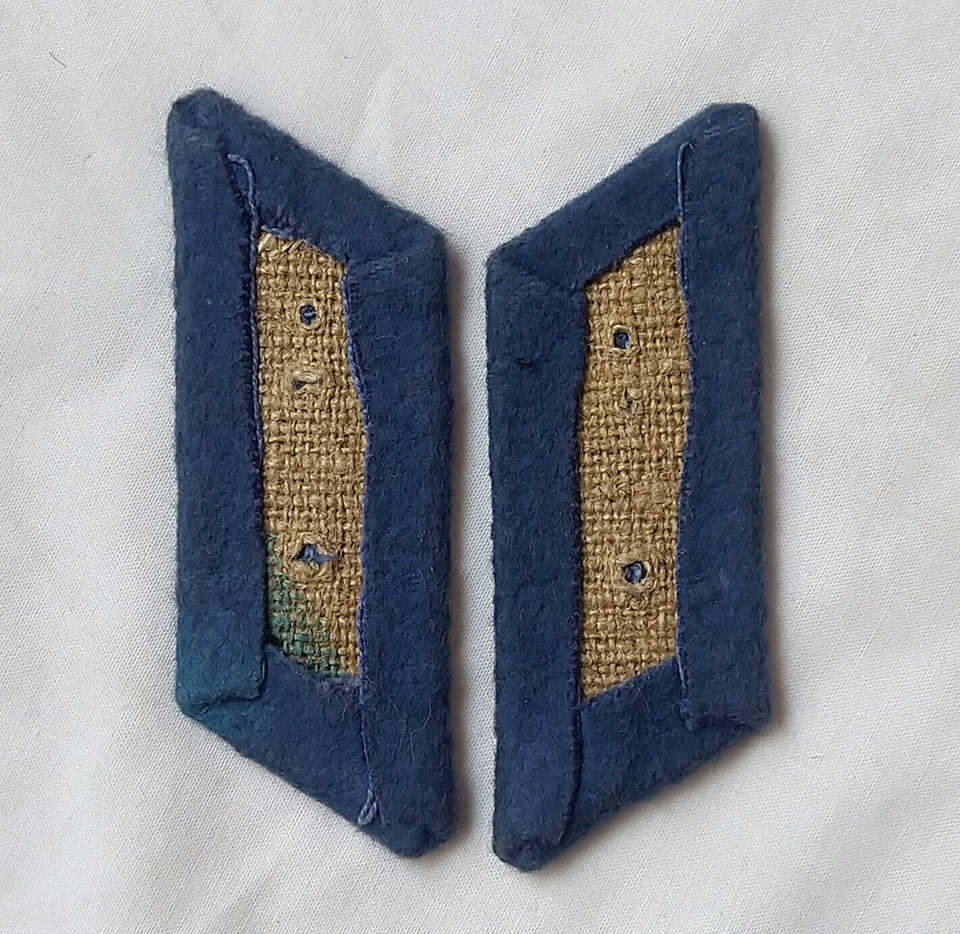 Soviet collar tabs Professional Fire Service USSR Firefighter officer ...