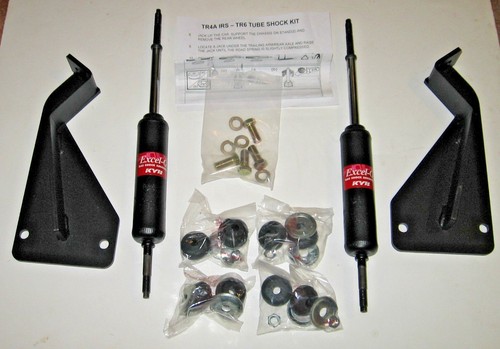 New Complete Rear Tube Shock Conversion Kit w/ KYB Shocks Triumph TR6 ...