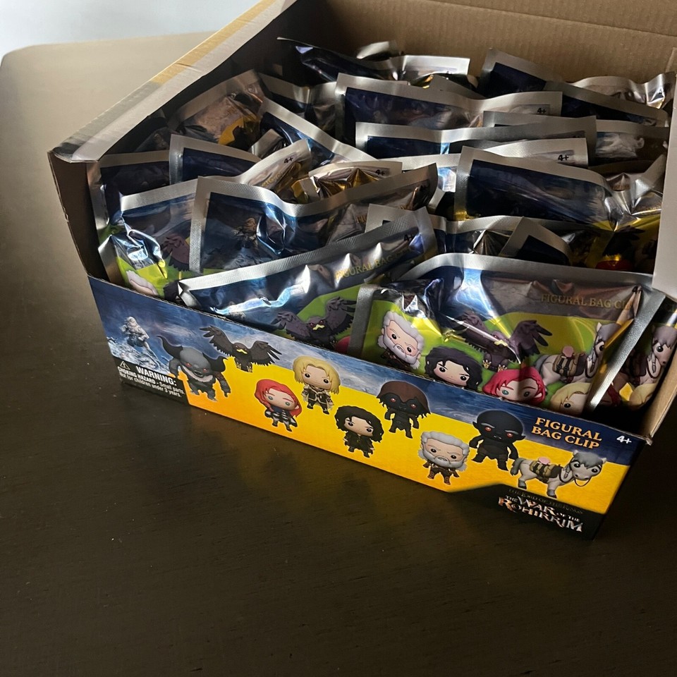 Lord of the Rings (The War of the Rohirrim) Figural Bag Clips full case ...