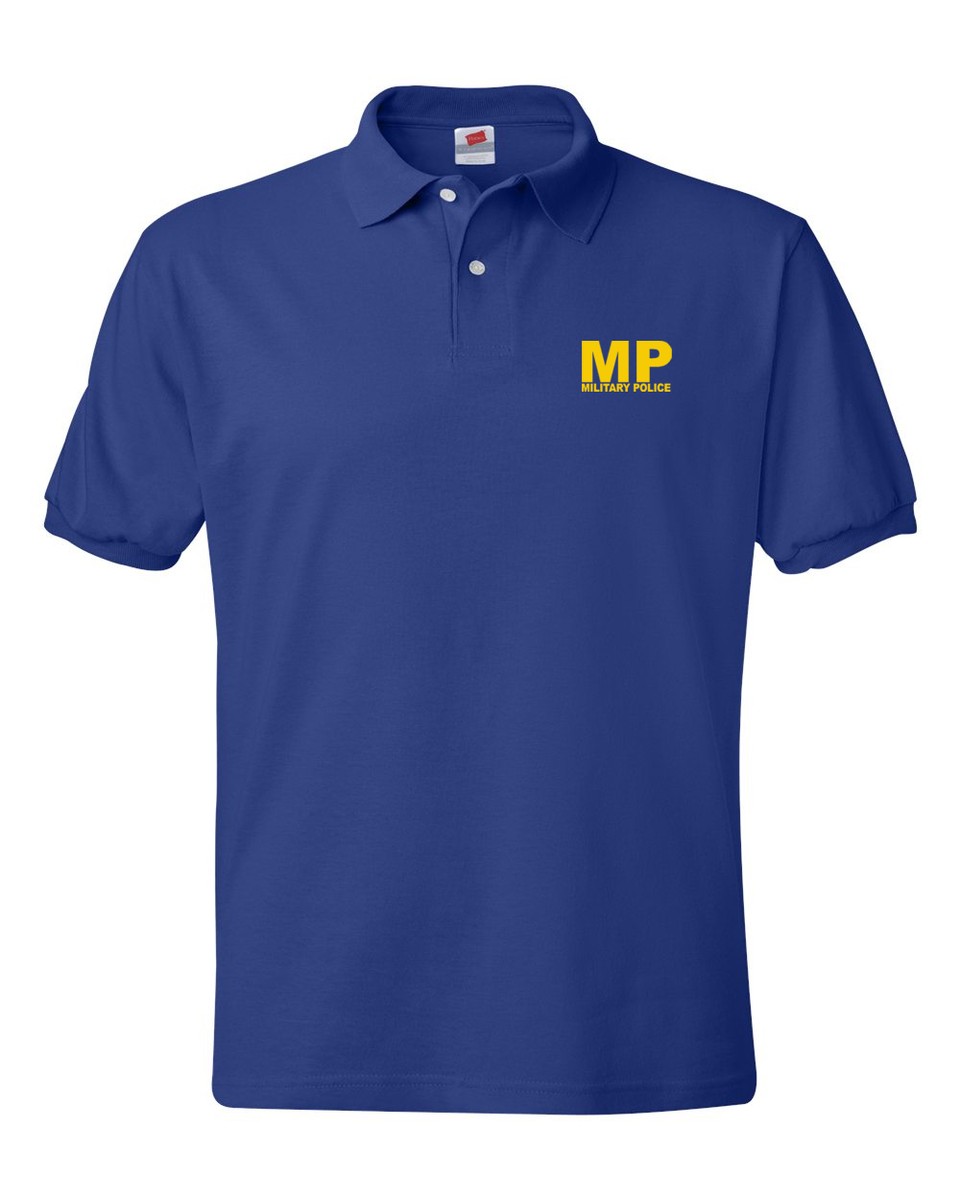 Military Police Polo Shirts U.S. Military Police Veteran Badge Polo
