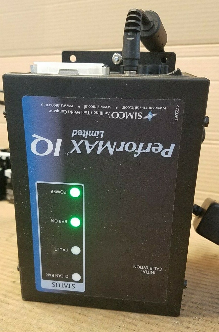 SIMCO #4012474 PERFORMAX IQ POWER SUPPLY (WITH POWER CORD) *POWERS ON ...