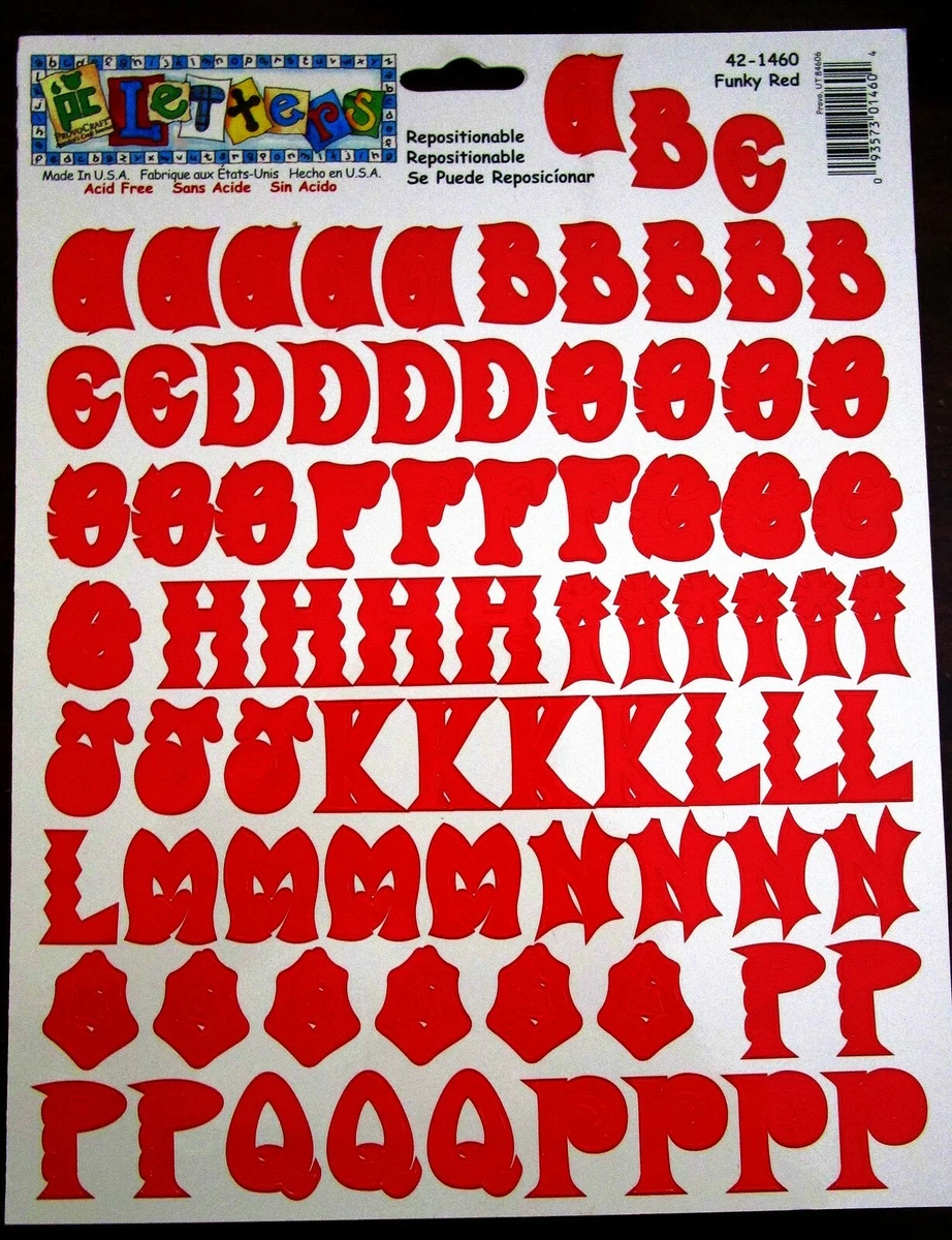 Funky Letters Of The Alphabet