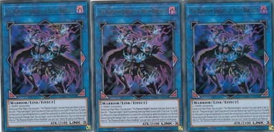YUGIOH 3 X THE PHANTOM KNIGHTS OF RUSTY BARDICHE LEHD-ENC00 - ULTRA 1ST ...