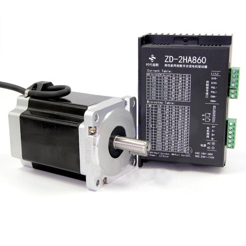 86 Stepper Motor 2Phase 8.5Nm + Stepper Motor Driver For 57/ 86 Motors ...
