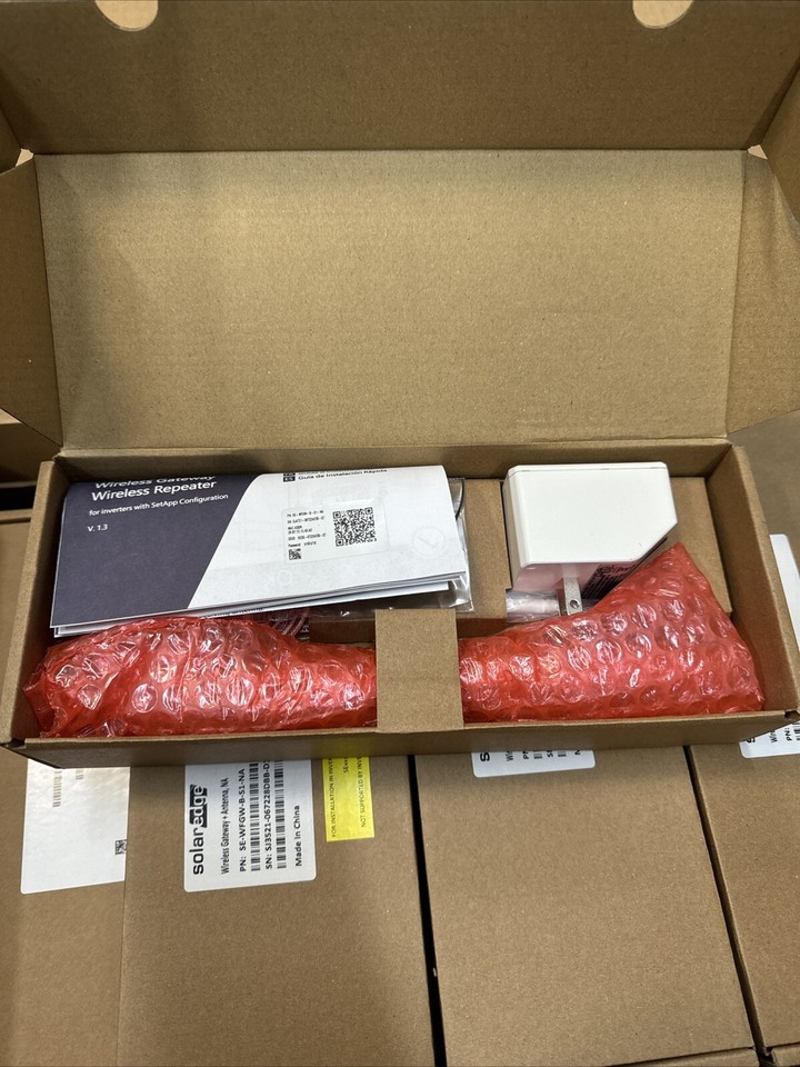 SolarEdge Wireless Gateway & Antenna Kit SE-WFGW-B-S1-NA, Quantity ...