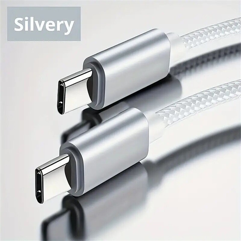 Braided USB C Type-C Cable Charging Data SYNC Charger Cable Cord 3/6 ...