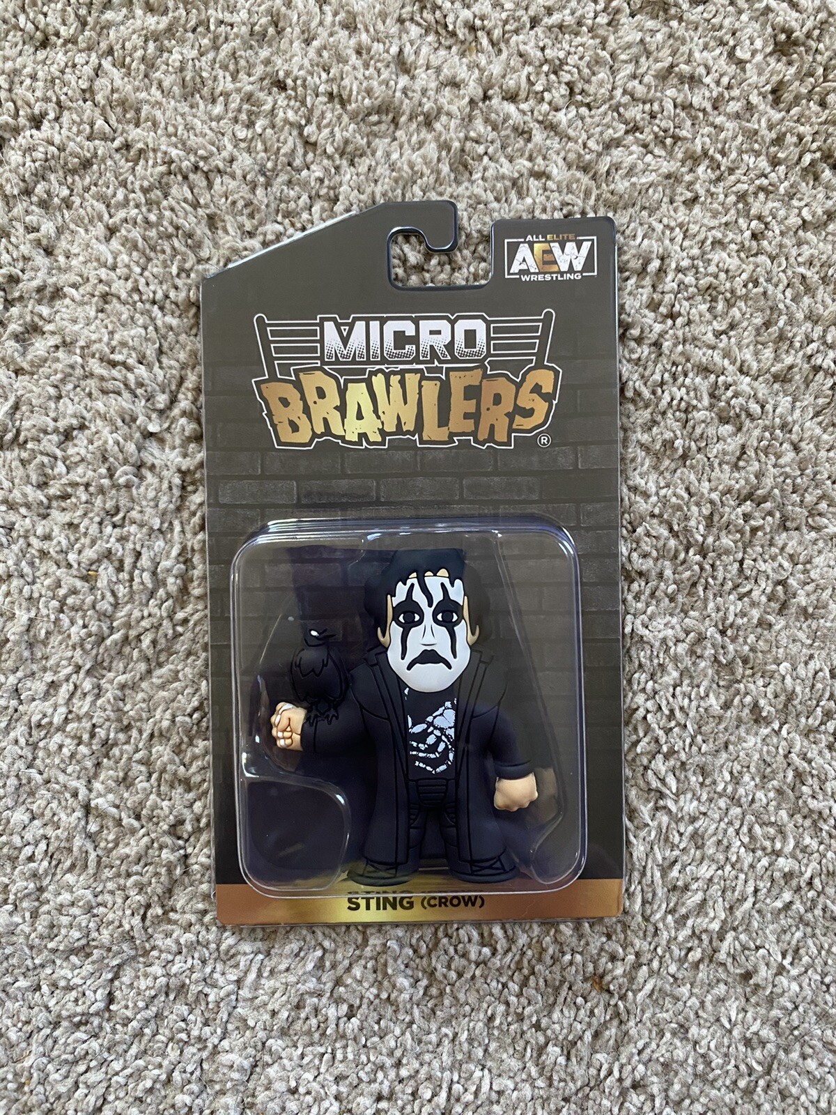 Aew The Crow Sting Micro Brawler Figure | eBay