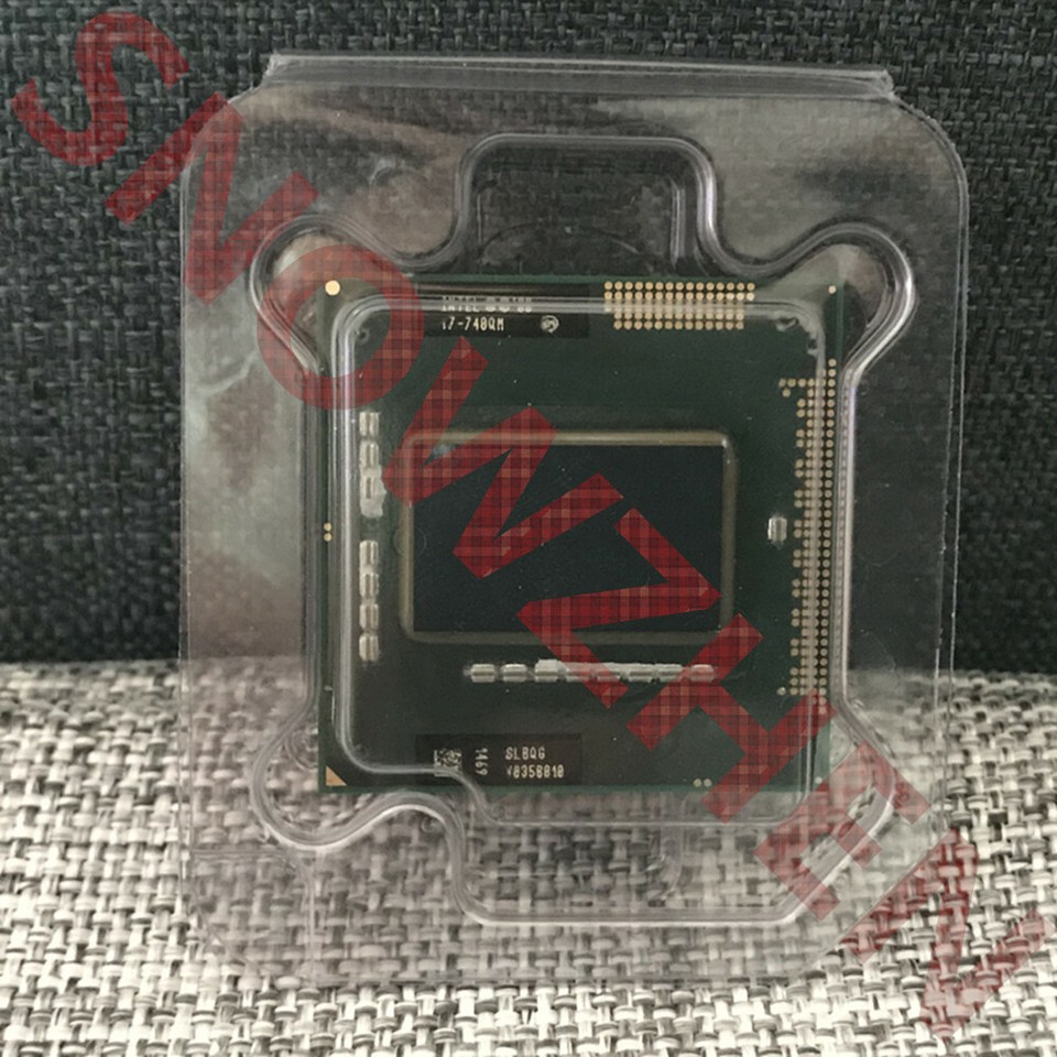 Intel Core i7-740QM i7-820QM i7-840QM i7-920XM i7-940XM CPU Socket G1 ...