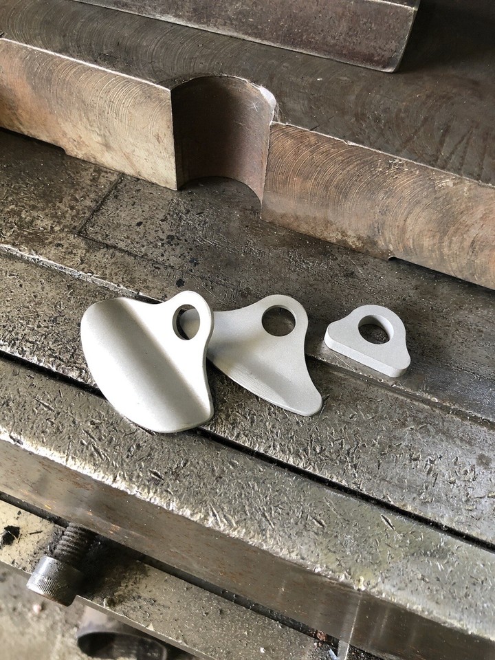 Harley Springer Fork Brake Tab Repair Pieces Knucklehead Flathead ...