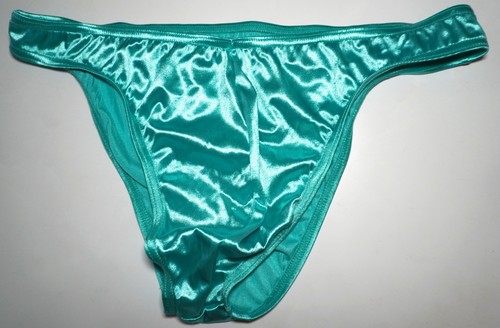 NEW MEN'S SEA GREEN SATIN BODYBUILDER POSING TRUNKS LARGE | eBay