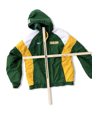 Green Bay Packers NFL Reebok Proline VTG 90’s Puffer Coat Winter Jacket ...