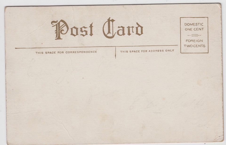 Oh pshaw I'd Rather Go Fishing Kids Valentine Postcard | eBay