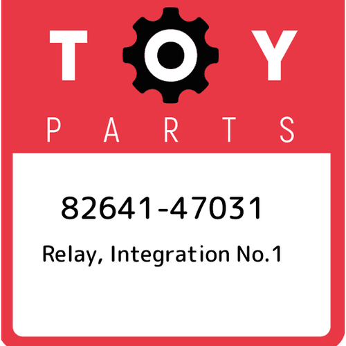 82641-47031 Toyota Relay, integration no.1 8264147031, New Genuine OEM ...