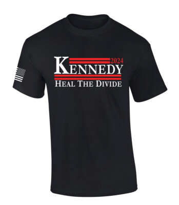 Trenz Shirt Company RFK Jr. Kennedy Heal The Divide Kennedy 2024 Short ...