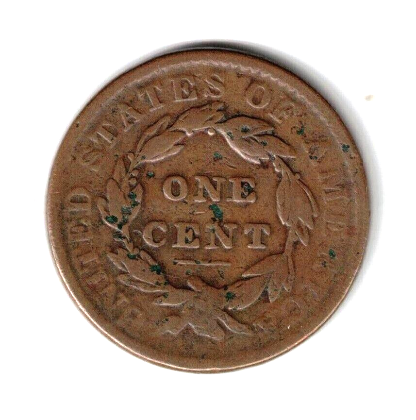 1833 Large Date Large One Cent Coronet Head United States Coin | eBay