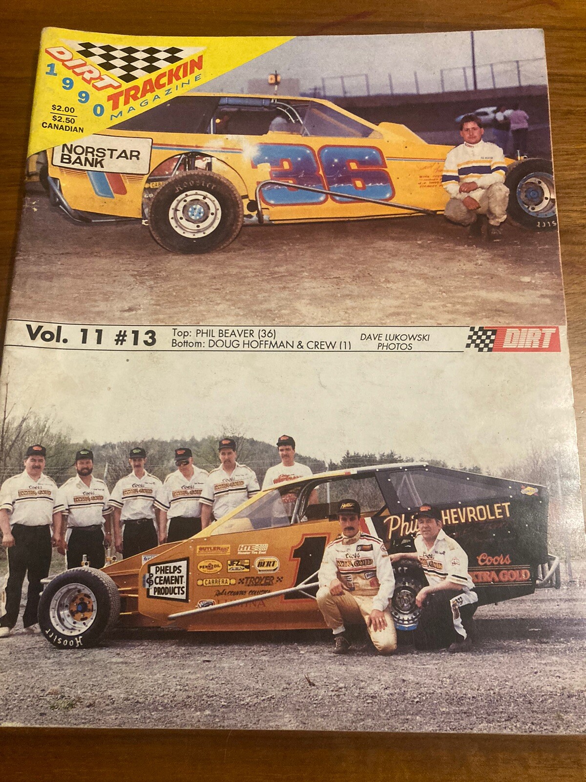 1990 Dirt Trackin Magazines Lot Of 10 Modified Racing Programs Volume ...