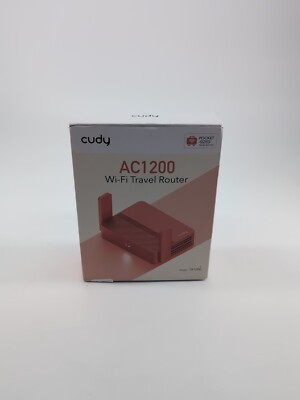 Cudy AC1200 Pocket-Sized Wi-Fi Travel Router Extender Repeater TR1200 ...