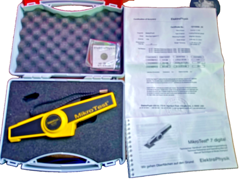 Elektro Physik MikroTest S10 6 Automatic Coating Thickness Gauge 2.5 ...