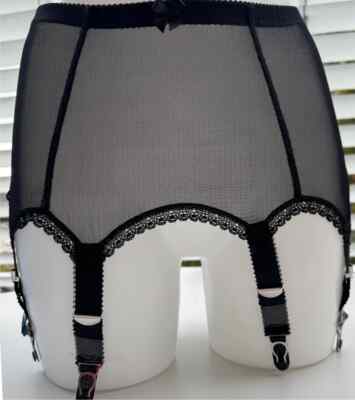 Straps Strapsgürtel Strumpfhalter 10 Straps mit Metallclips für Nylons ...