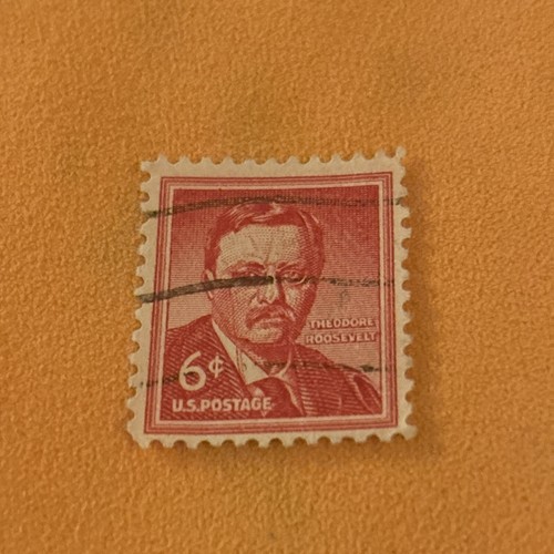 U.S. Postage Theodore Roosevelt 6 Cent Stamp Used (7) | eBay