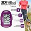 3DFitBud Simple Step Counter Walking 3D Pedometer with Clip and Lanyard ...
