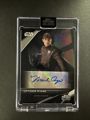 Officer M'Kae 2023 Star Wars Signature Series Auto #A-CA Mark Capri | eBay