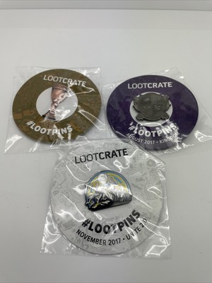 Unite 2.0 / Cup / Kingdom - Loot Crate Loot Pins Lot Of 3 | eBay