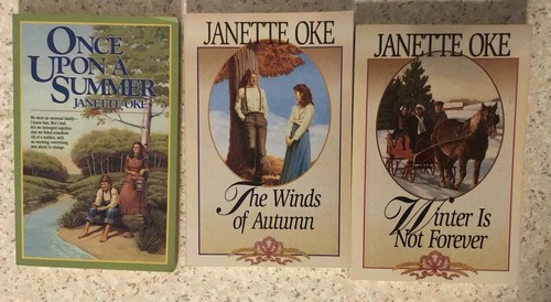 Janette Oke SEASONS OF THE HEART Tpb Books 1-3 Series Christian Western ...