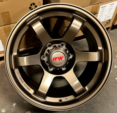 17" TE37 Style Rims Wheels FIT Toyota 4 Runner FJ Cruiser Tacoma Color ...