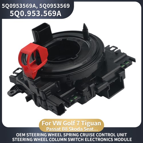 5Q0953569A Slip Ring FCC Steering Module New Genuine teering Wheel ...