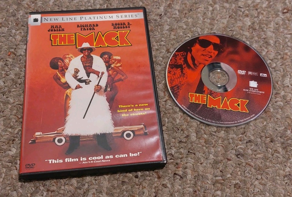 The Mack (DVD, 2002) Rare OOP Richard Pryor Max Julien Region 1 USA ...
