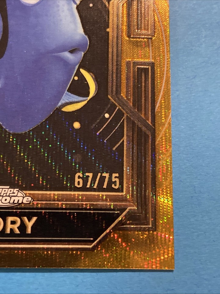 2025 Topps Pixar Gold #26 Dory Gold Wave Etch Refractor /75 Finding ...