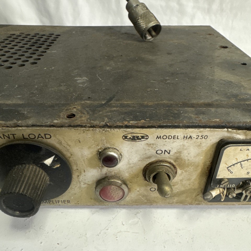 Vintage LaFayette Mobile Linear Amplifier Model HA-250 Tube Amp - Parts ...