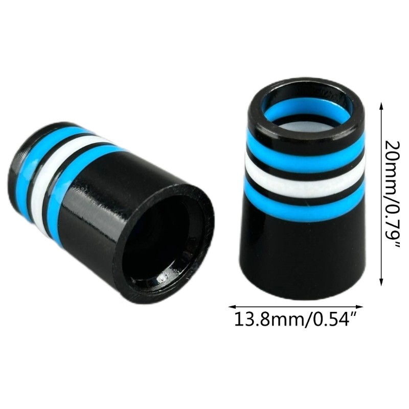 Tip Size 0.370 Golf Ferrules Shaft Sleeve Multiple Color Rings Golf ...