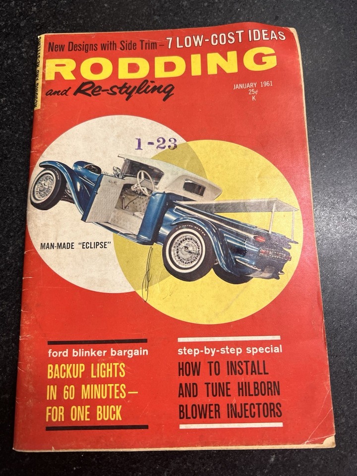 Vtg Hot Rod & Custom Car Magazine Lot 1957–1961 Custom Rodder, Rod ...