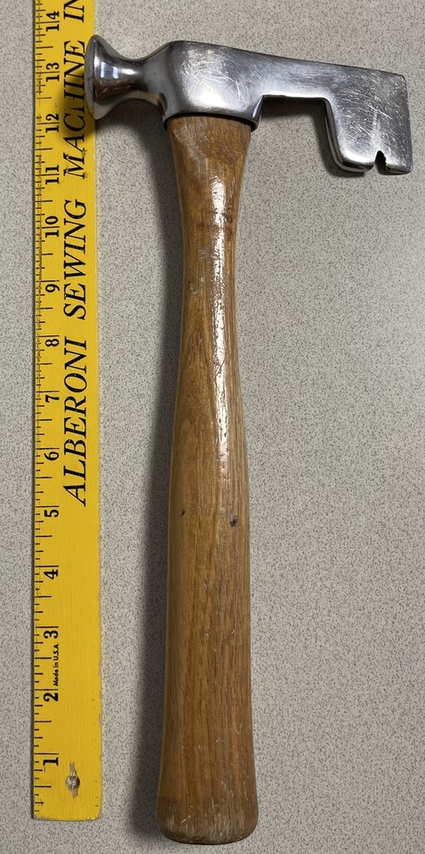 Vintage Hart Sheetrocker Roofing Drywall Hammer Framer Wood handle 20 ...