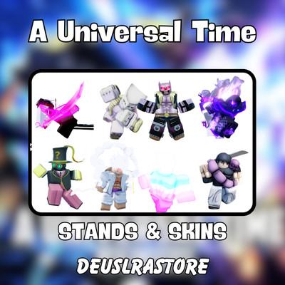 ⭐A Universal Time - AUT / Stands & Skins 🔥- Fast And Easy | eBay