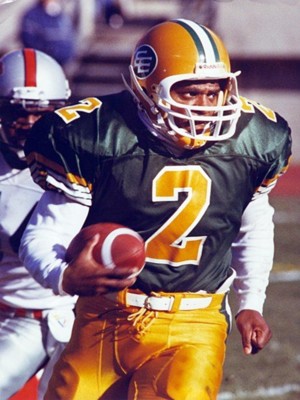 CFL HOF Henry Gizmo Williams Edmonton Eskimos in Action Color 8 X 10 ...