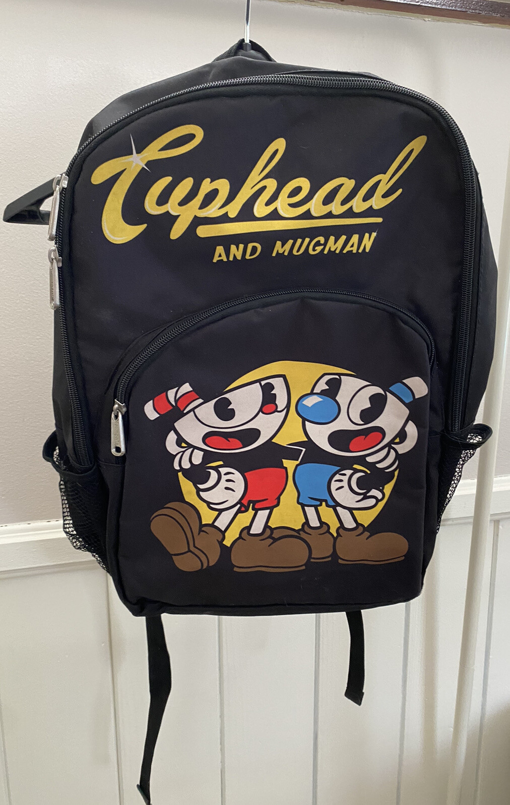 Cuphead & Mugman Black Backpack Loungefly Unisex Bag 2018 for sale ...