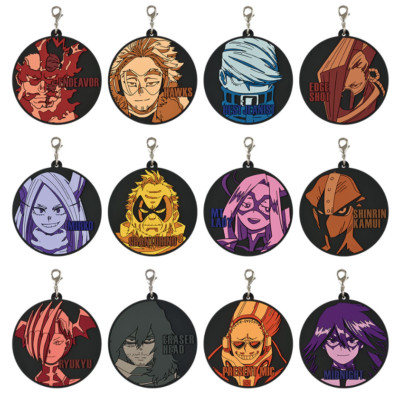 Bandai Ichiban Kuji My Hero Academia The Top 5! J Rubber Charm Complete ...