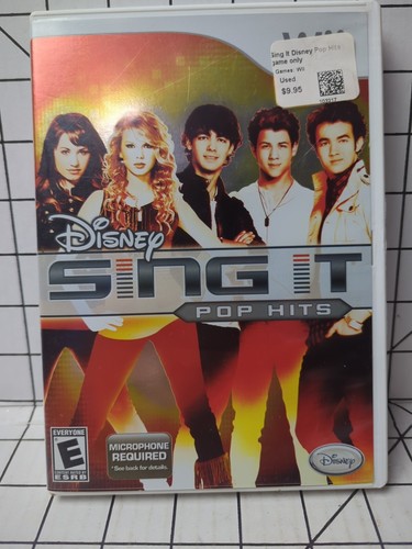 Disney Sing It Pop Hits (Nintendo Wii, 2009) 712725018085| eBay