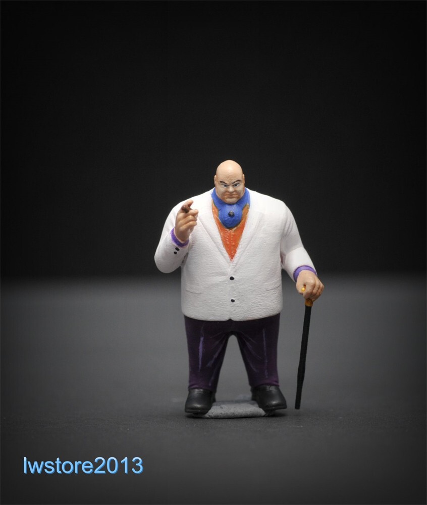 1/24 Fat Man Boss Scene Props Miniatures Figures Model For Cars ...