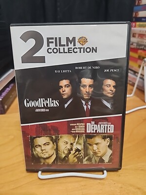 Goodfellas / The Departed DVD 2 Film Collection WB Robert De Niro ...