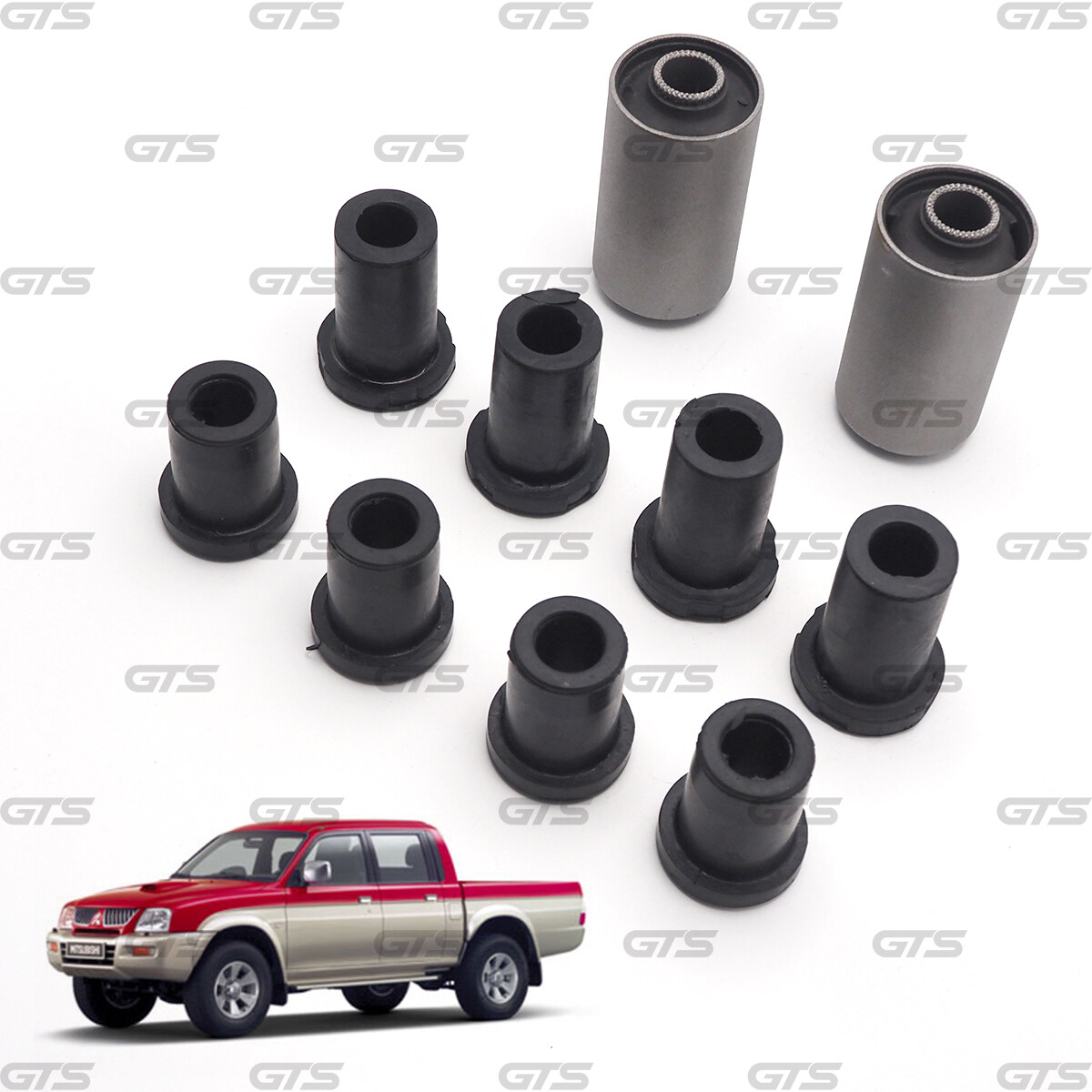 For Mitsubishi Strada L200 1996 - '04 10x Front Rear Leaf Spring ...