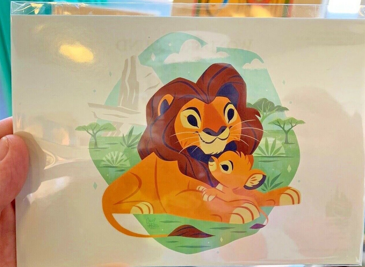 Disney WonderGround Lion King Remember Who You Are Postcard by Caley ...